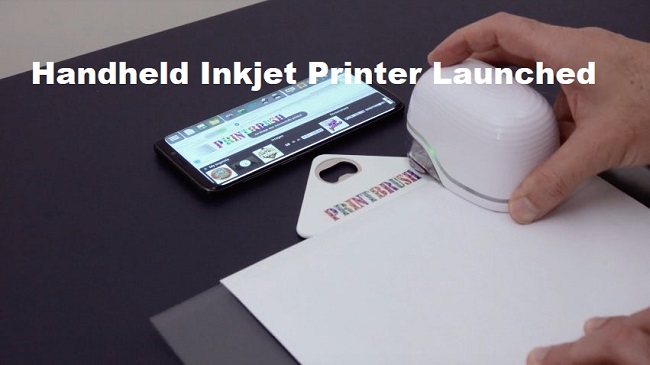 Handheld Inkjet Printer Launched | Applies Colors To All Sorts Of ...