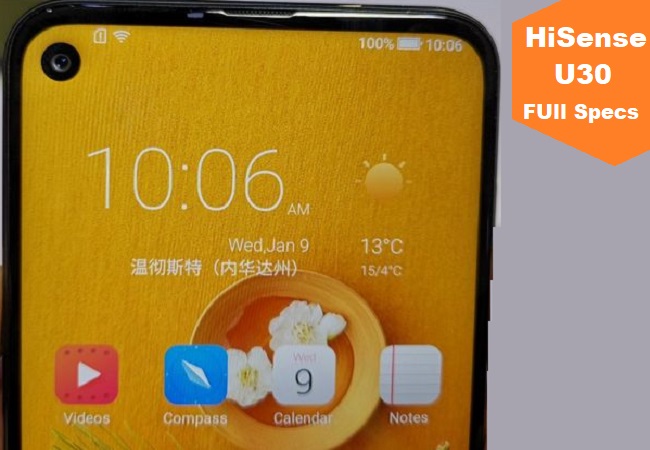 HiSense U30 is The Latest SmartPhone With a Punch-Hole Camera Spotted ...